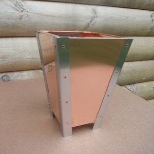 Solid Copper Planter - Etsy