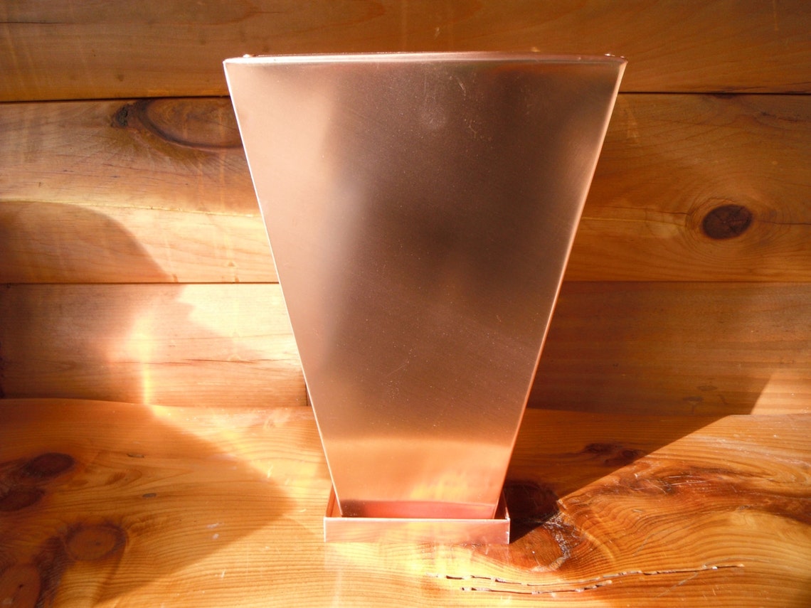 3 Copper Planters | Etsy