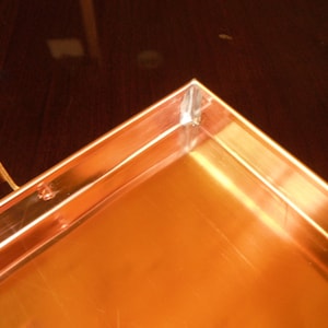 Solid Copper Tray With Handles COVID 19 RESISTANT Free - Etsy