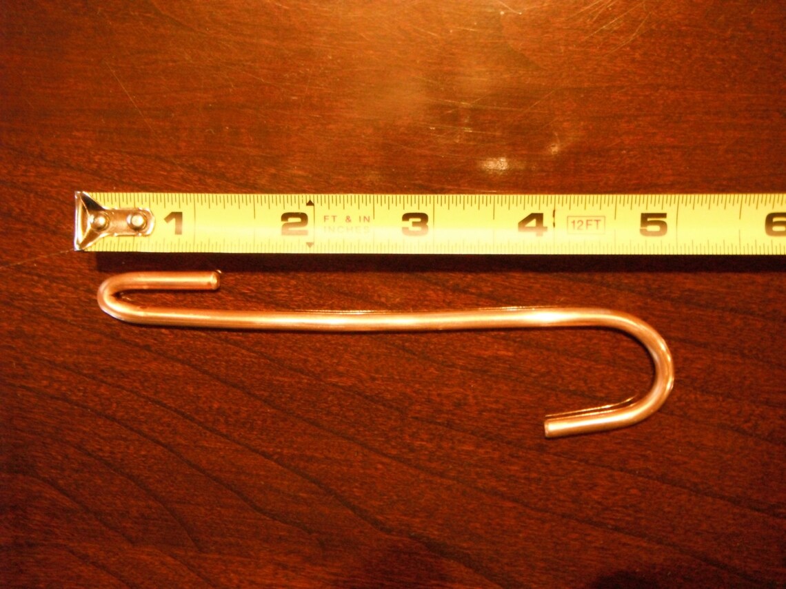 Wall Mounted Solid Copper Pot Rack (FREE SHIPPING) - Etsy