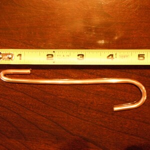 Wall Mounted Solid Copper Pot Rack (FREE SHIPPING) - Etsy