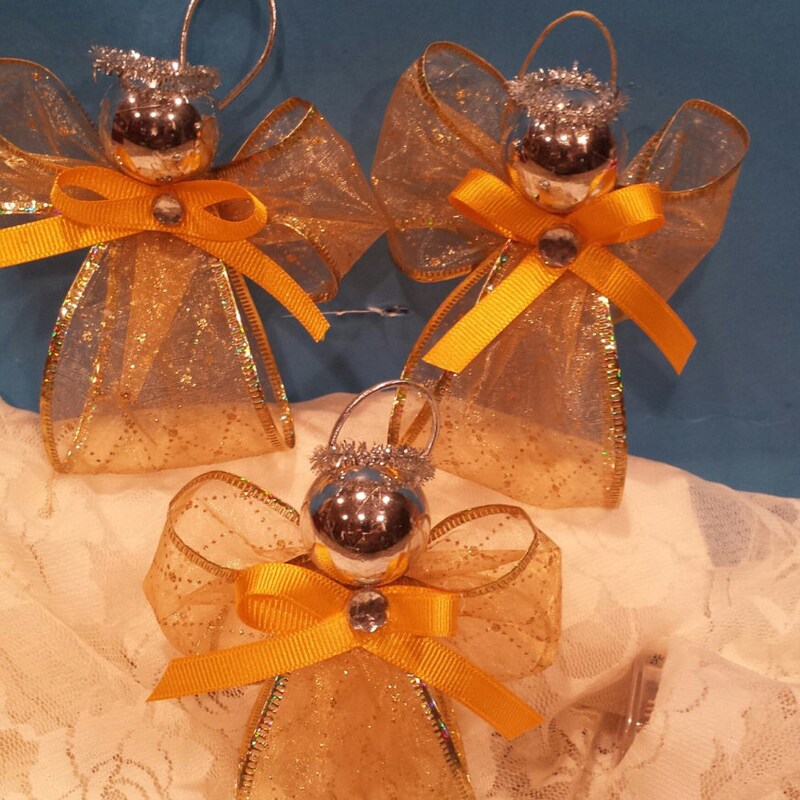 Ribbon Angels - Etsy