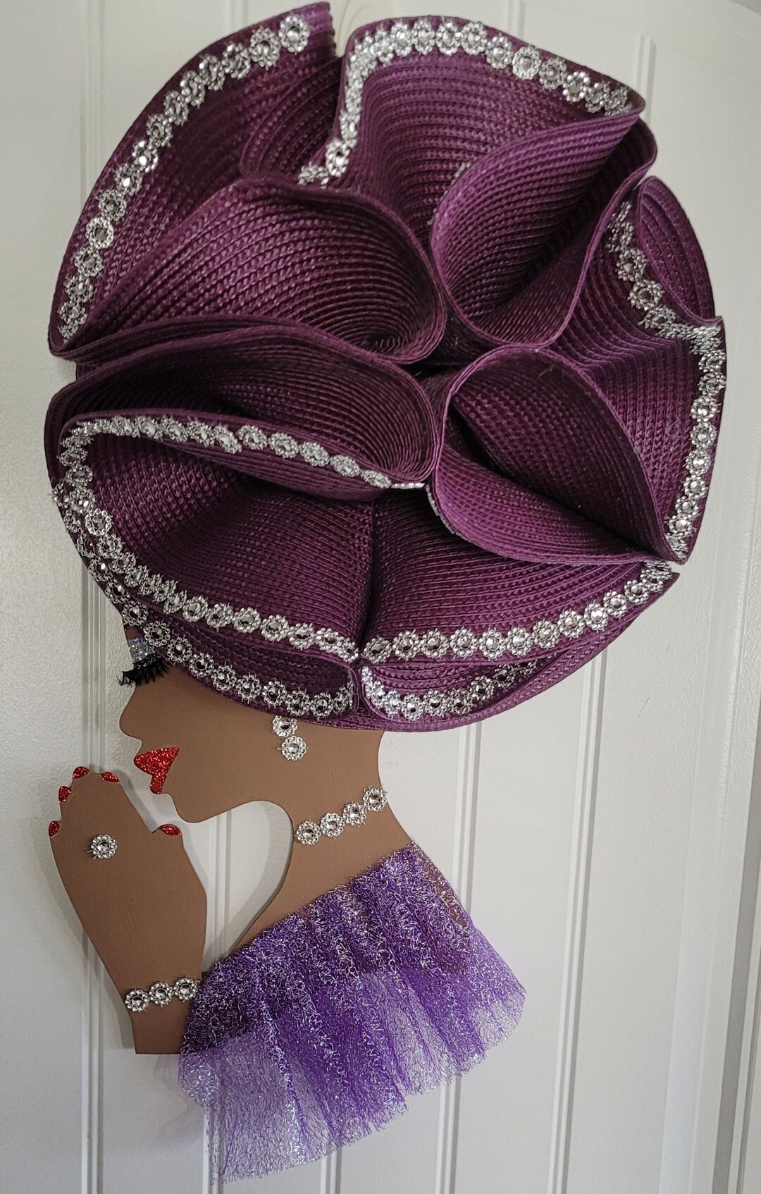 The Church Diva Wreath/ Diva Wall Hanging - Etsy