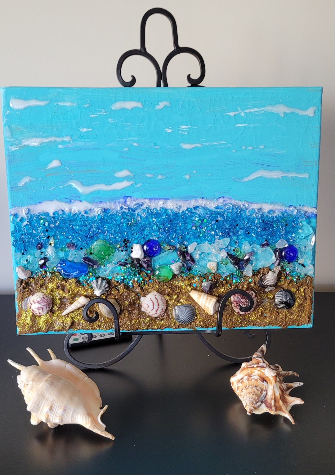 Seascape Decor, Seascape Plaque, Beach Lover - Etsy