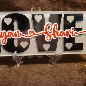 Personalized Fruit of the Spirit Glass Tiles/ Name Glass Tile / Peace ...