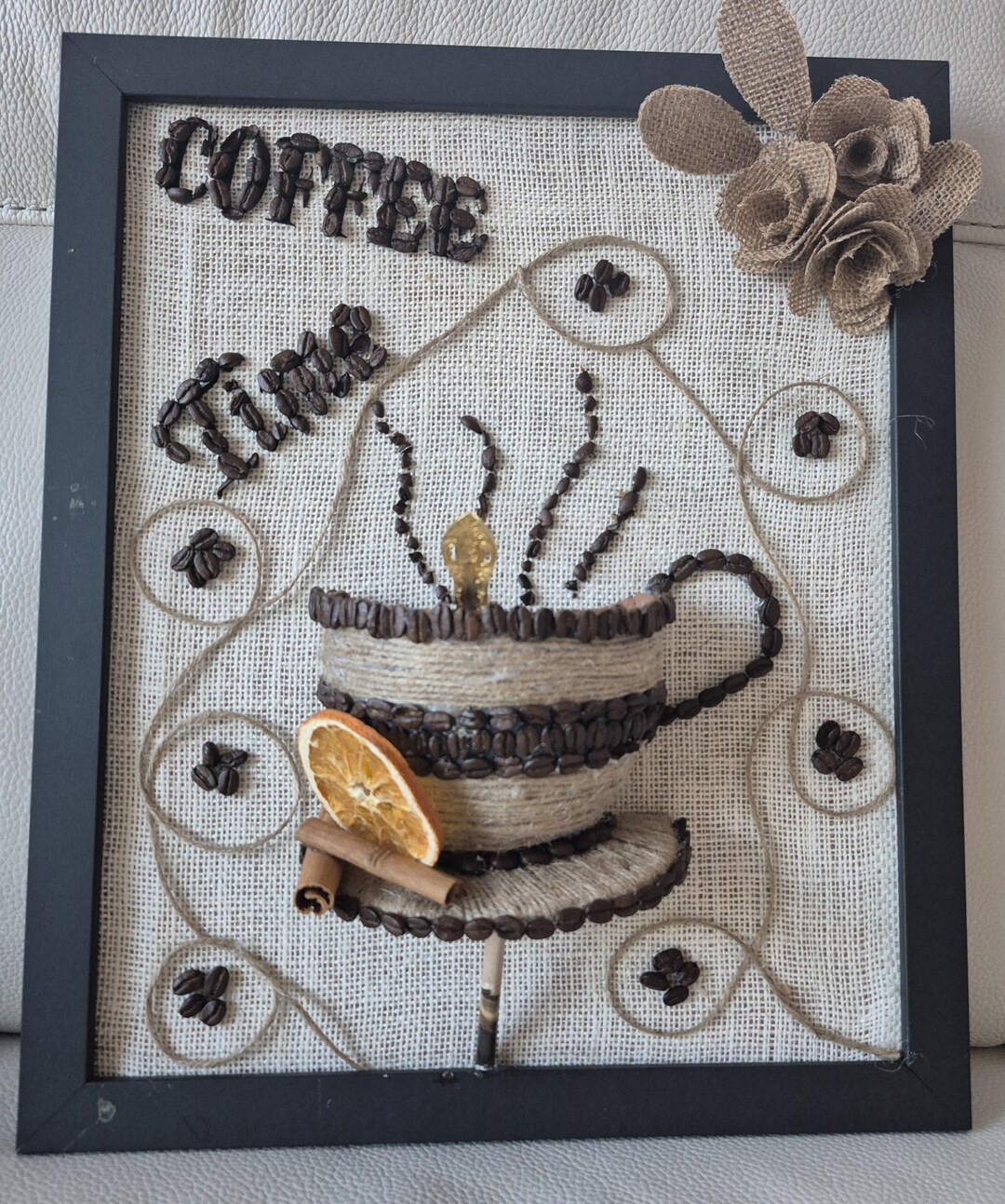 Coffee Time Wall Hanging - Etsy