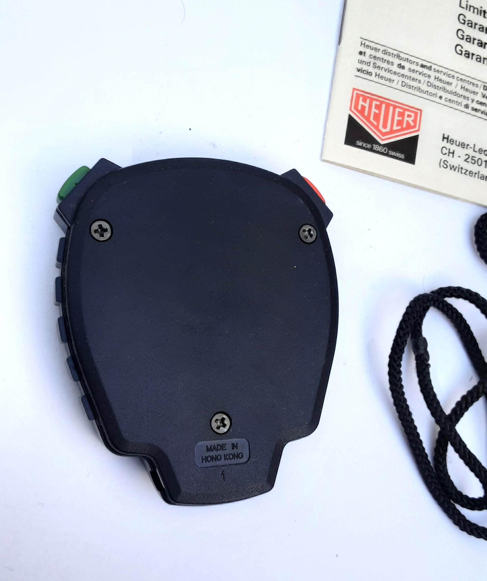 TAG HEUER Stopwatch Digital Mirkosplit 1000 - Etsy