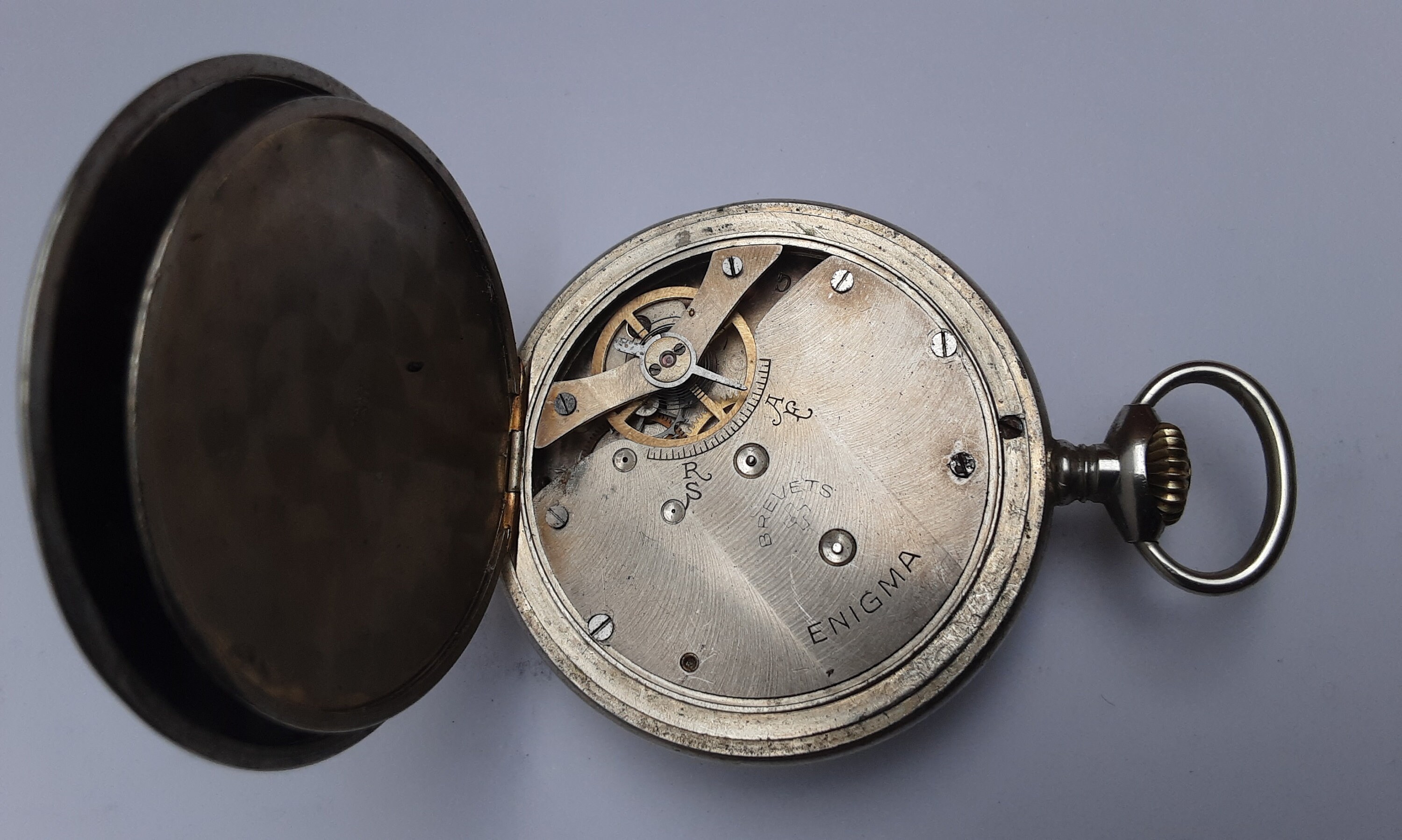 ENIGMA Pocket Watch Around 1910 - Etsy