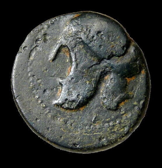 GREEK HELMET Rare Left / Spear Hd. KASSANDER. Macedon Mint. Ancient ...