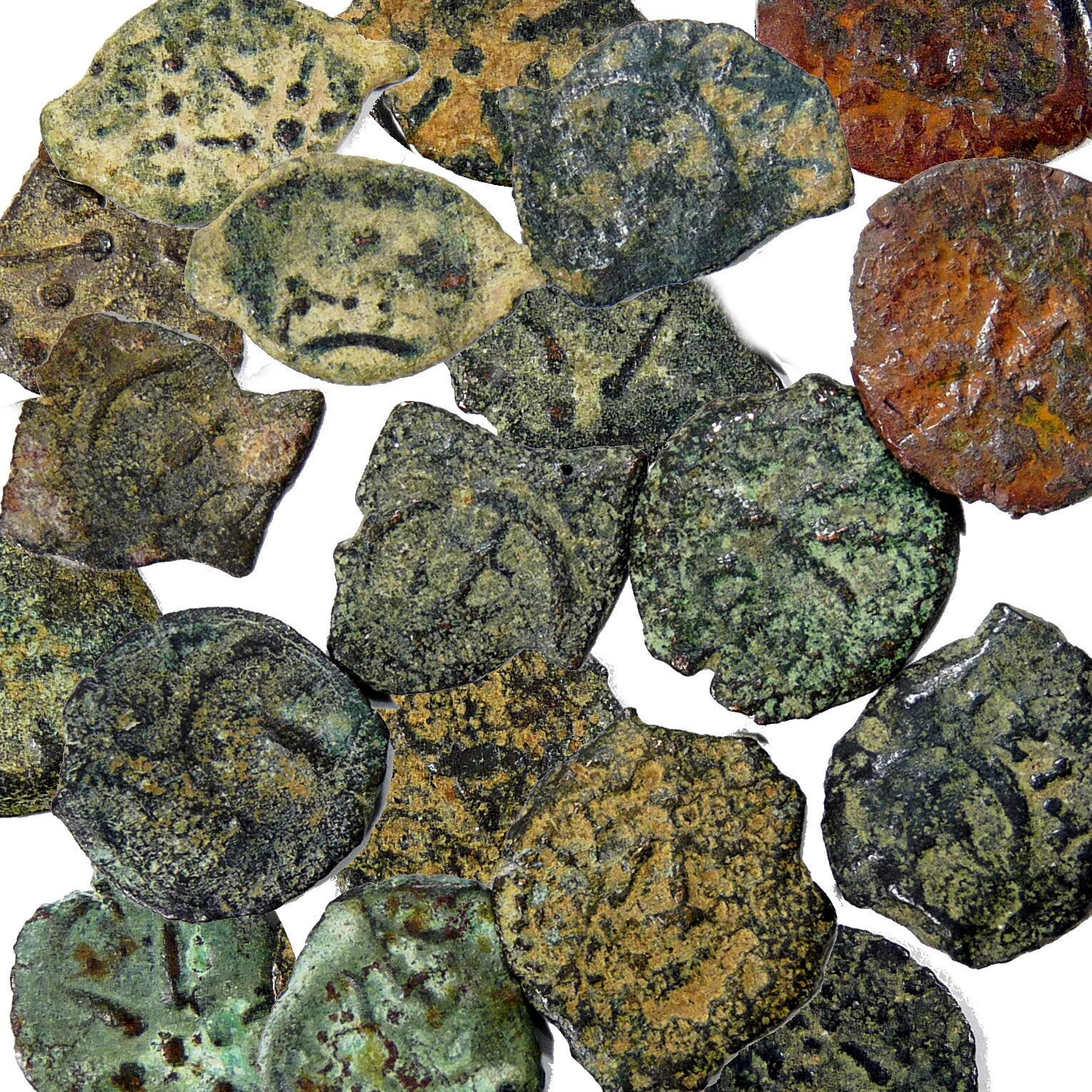 GENUINE Widow's Mite of Bible, Jesus Christ. Ancient Holy Land Coin ...