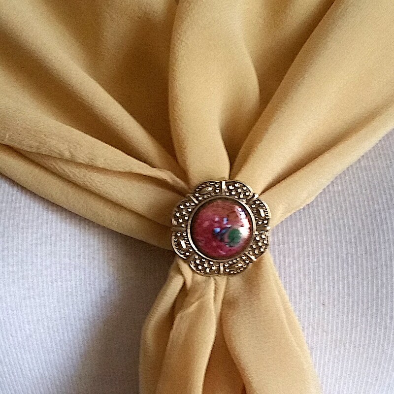 Scarf Jewelry - Etsy