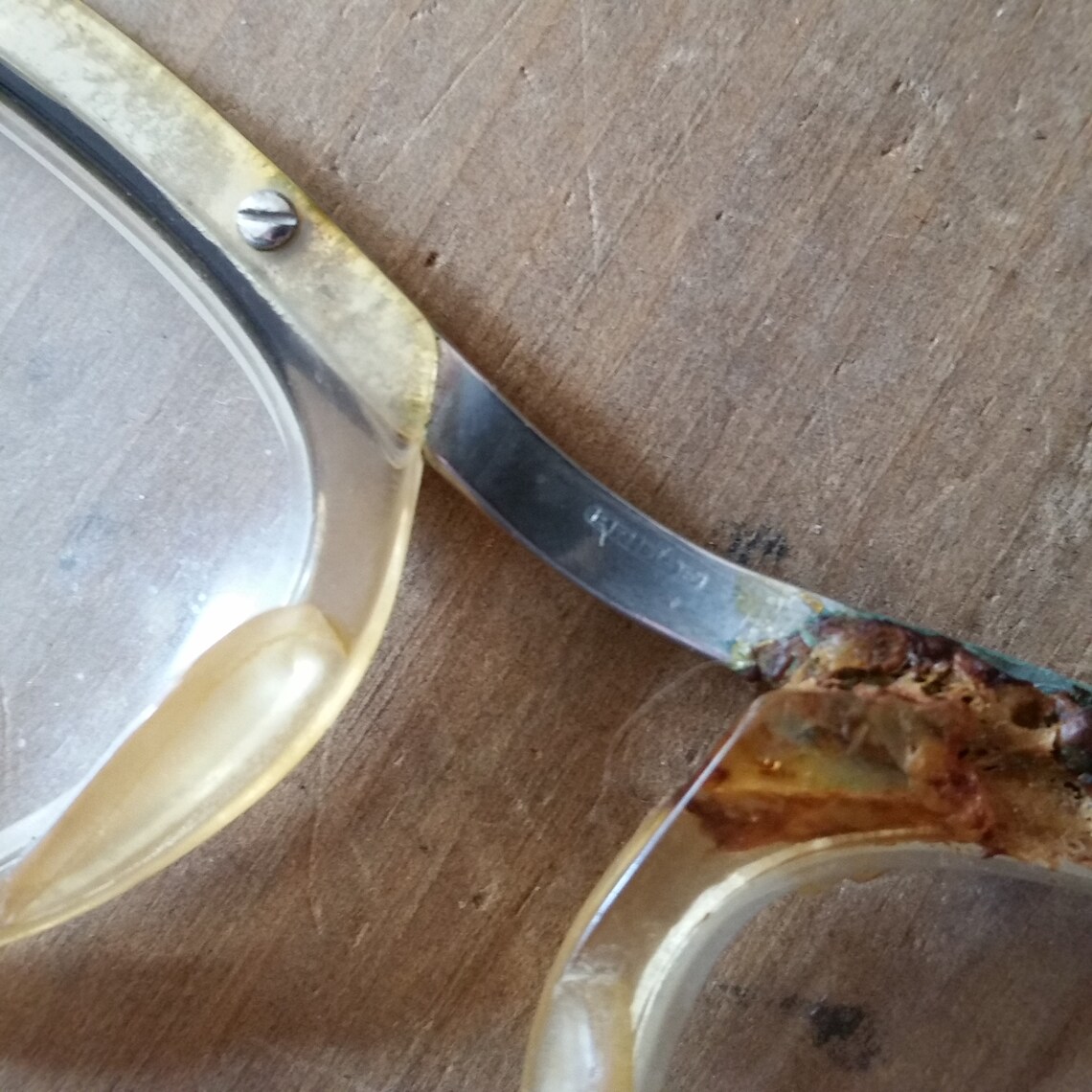 1950s VINTAGE READING EYEGLASSES From France. Mid Century Eye Wear ...