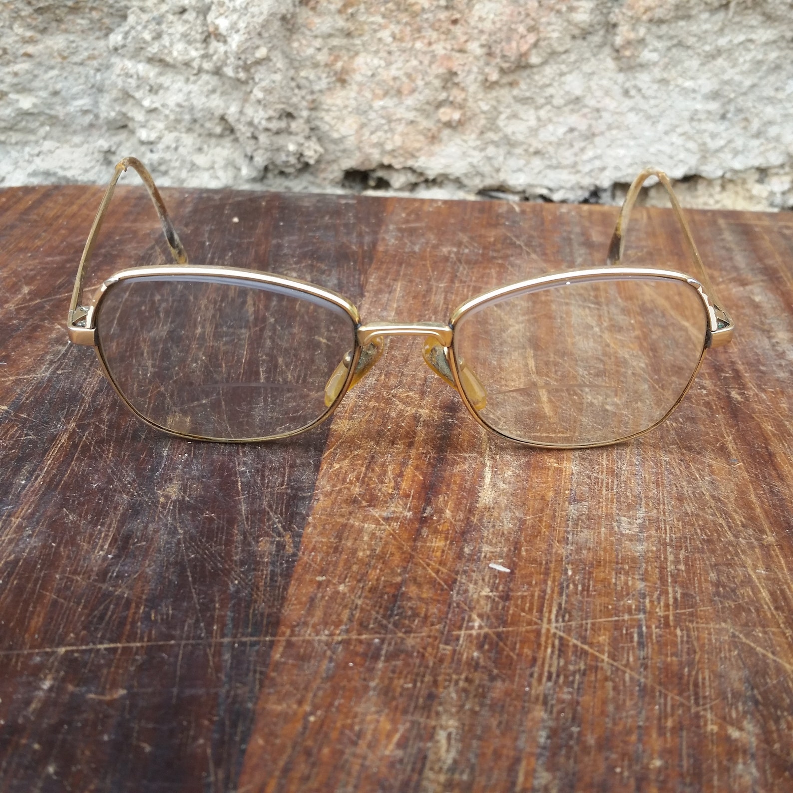 Vintage FRENCH BOURGEOIS EYEGLASSES with aviator style boho | Etsy