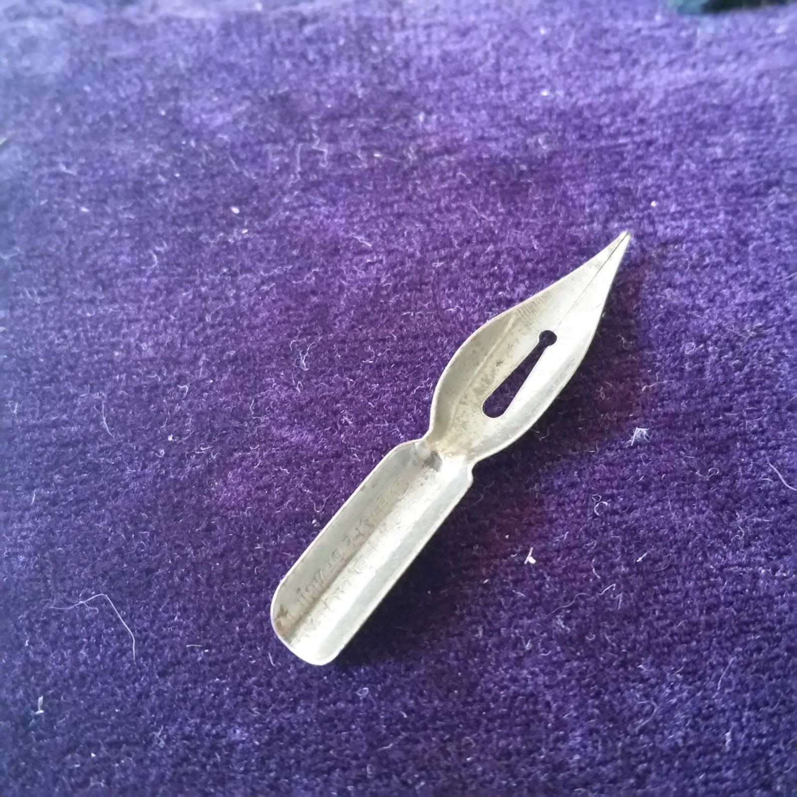 Eagle Pencil Co Bulb Point Pen Nib for Dipping Ink Pen. Edwardian ...