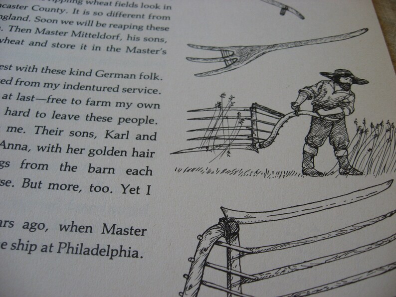 1982 THE FARM BOOK of Life in Colonial Pennsylvania. A Fun History ...