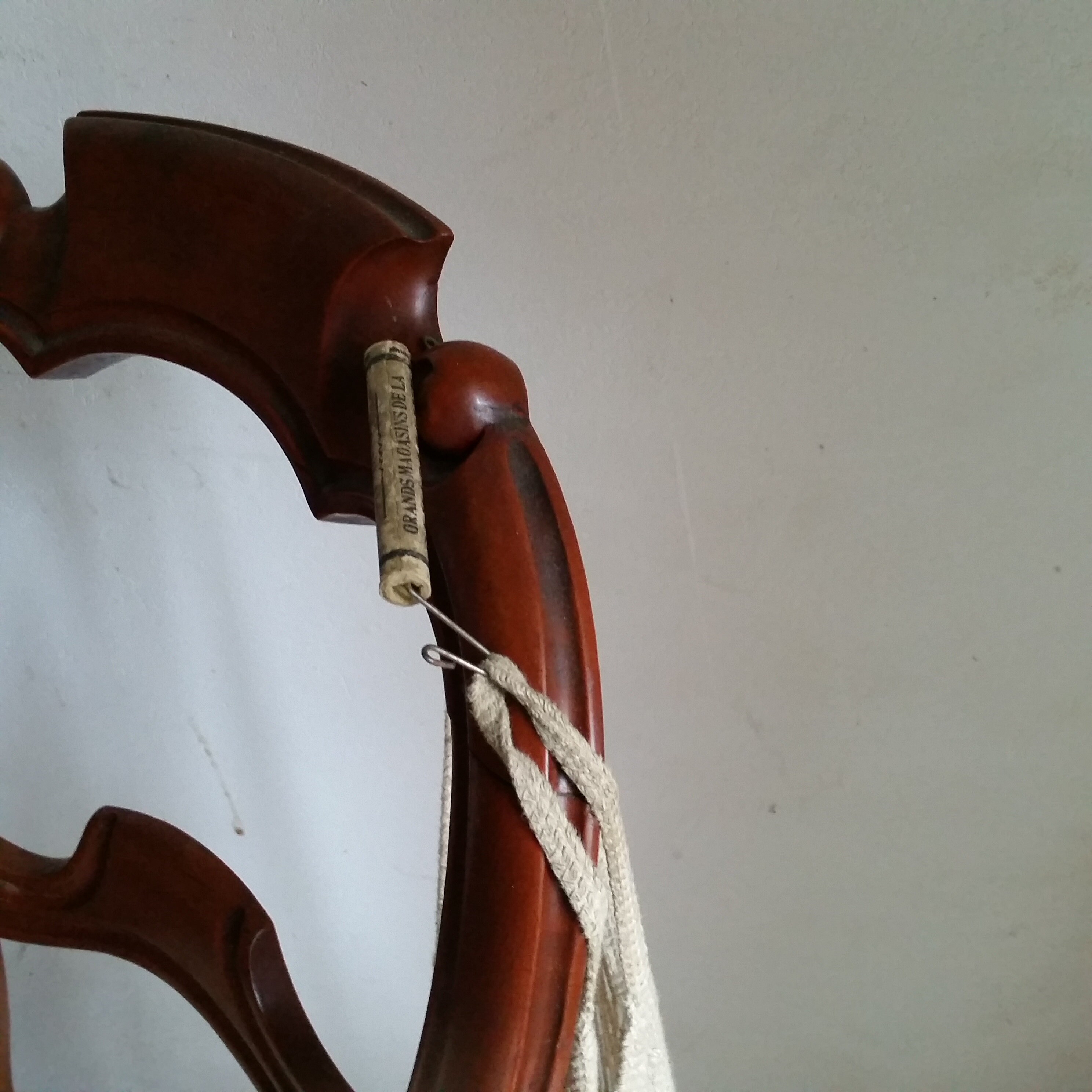 Vintage SAMARITAN HELPING HAND Bag Handle From France, Carries Heavy ...
