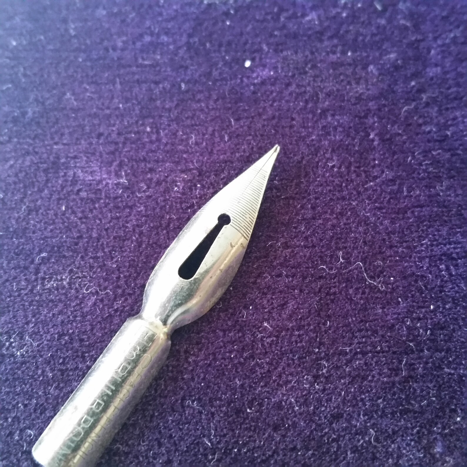 Eagle Pencil Co Bulb Point Pen Nib for Dipping Ink Pen. Edwardian ...
