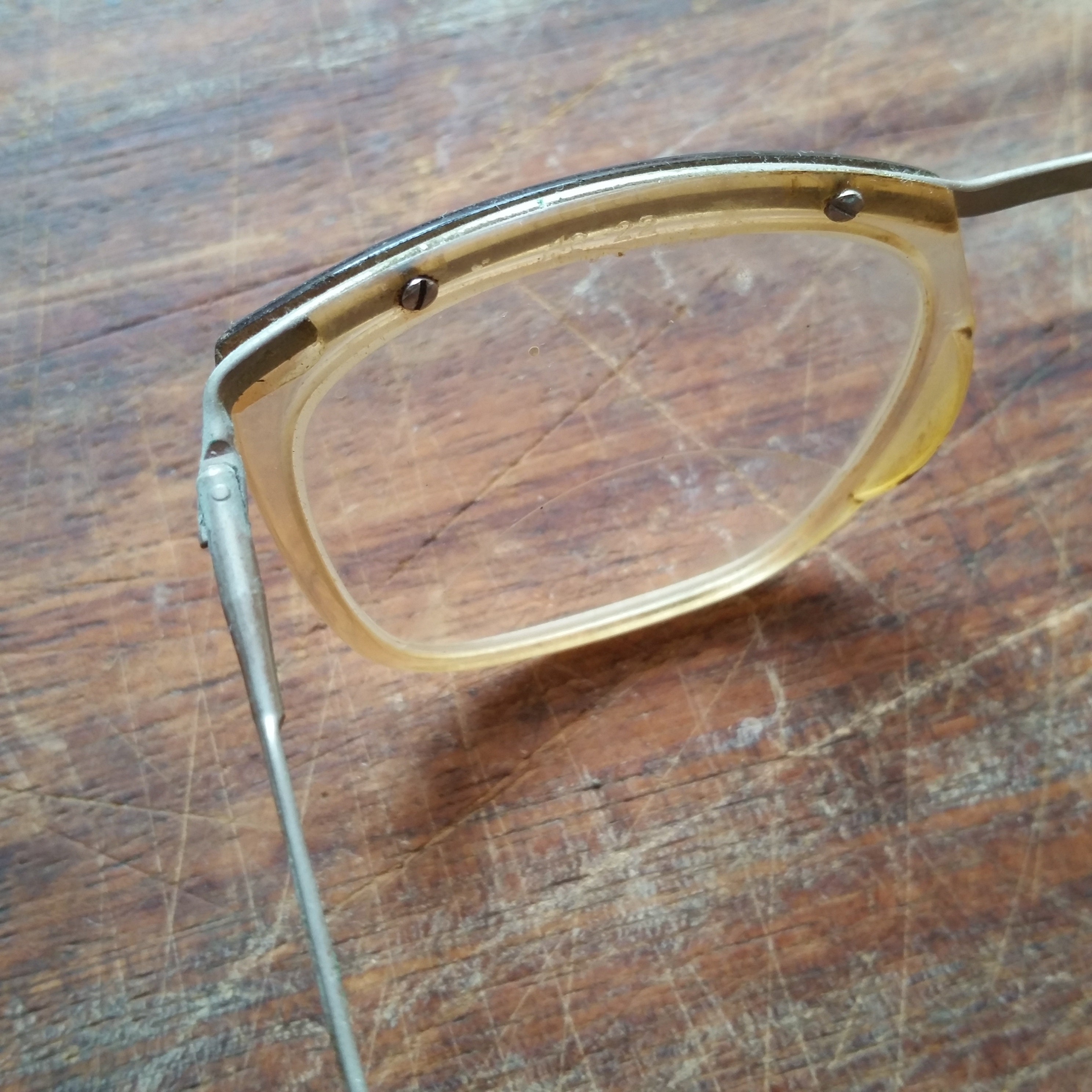 1940s FRENCH VINTAGE EYEGLASSES for the Geeky Look. Ladies Browline ...