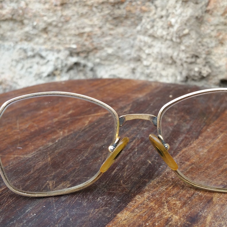 Vintage FRENCH BOURGEOIS EYEGLASSES With Aviator Style Boho Frames From ...