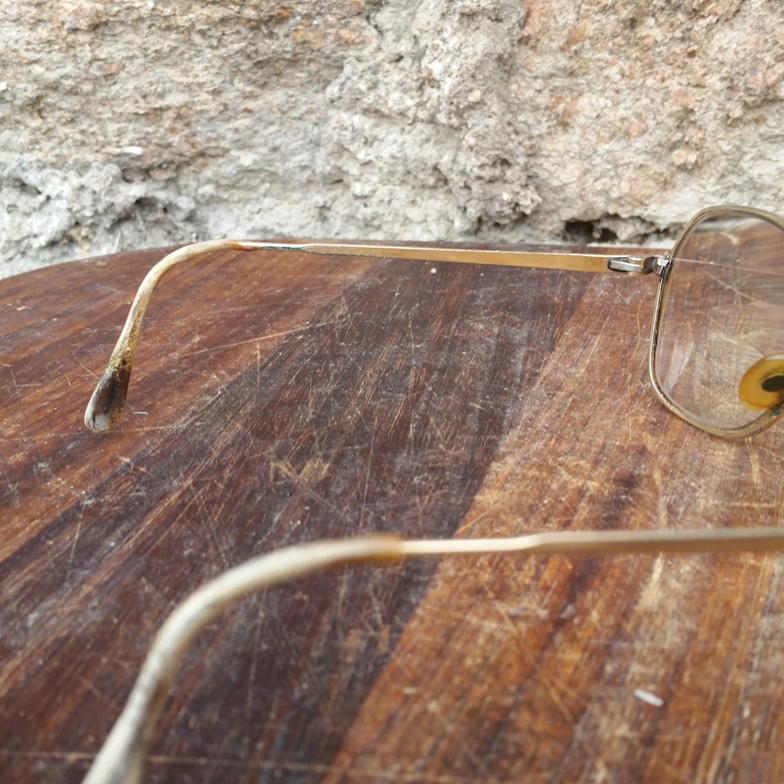Vintage FRENCH BOURGEOIS EYEGLASSES With Aviator Style Boho Frames From ...