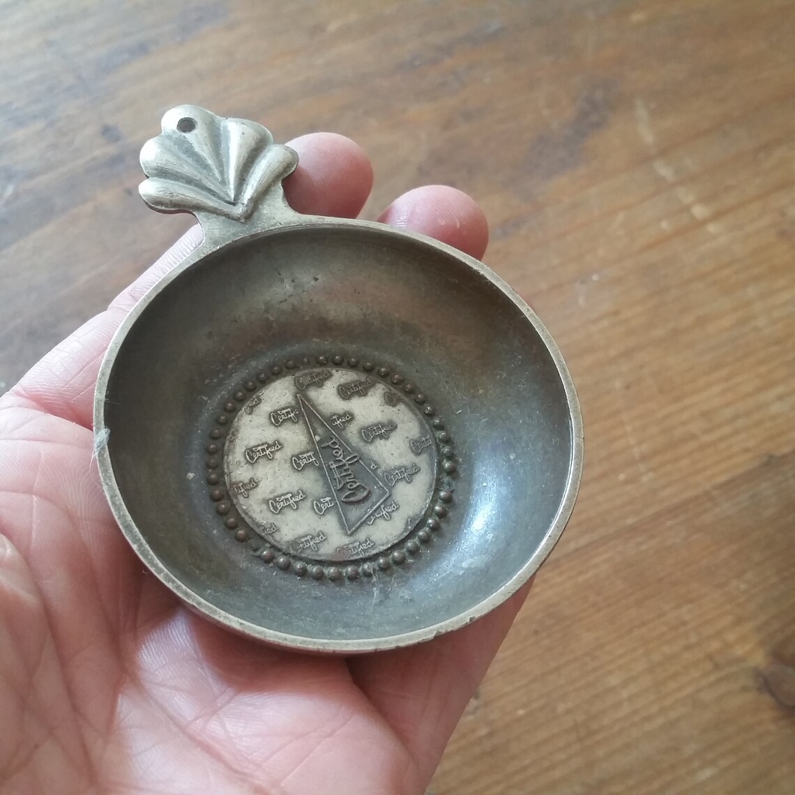 Vintage FRENCH WINE TASTEVIN With Retro Design, Says Certified, in the ...