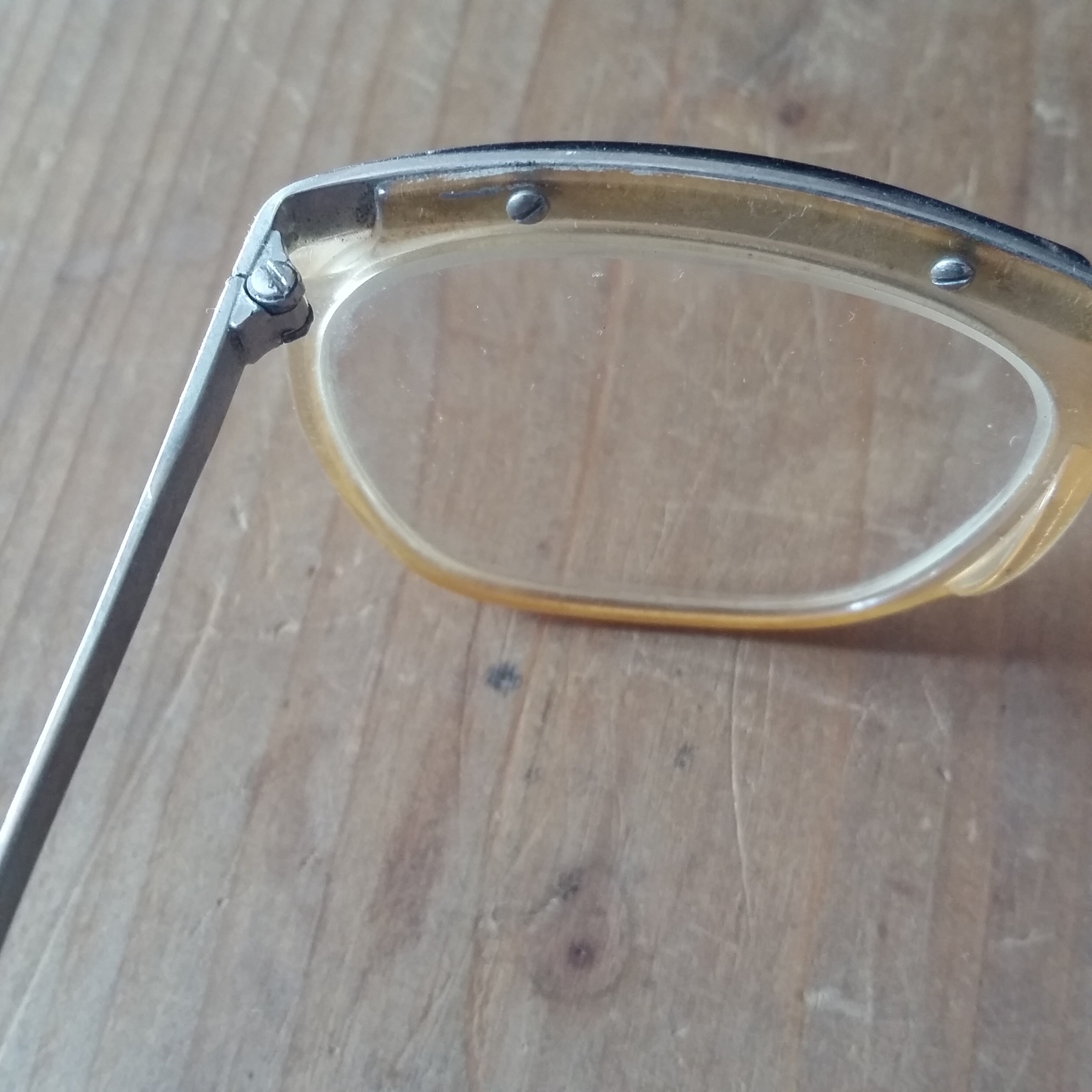 1950s VINTAGE READING EYEGLASSES From France. Mid Century Eye Wear ...