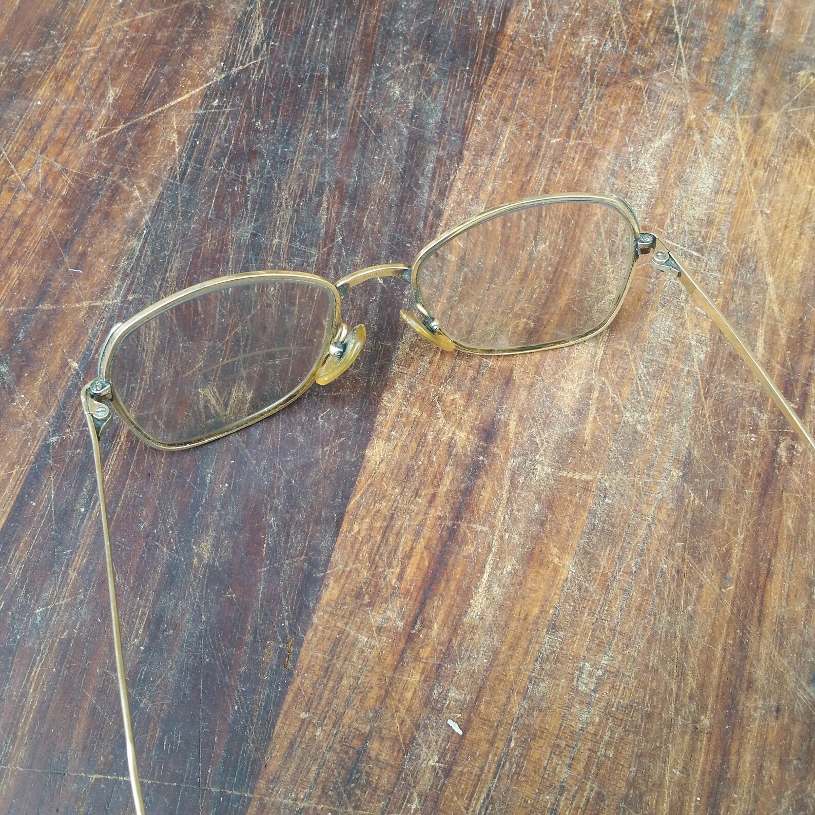 Vintage FRENCH BOURGEOIS EYEGLASSES with aviator style boho | Etsy