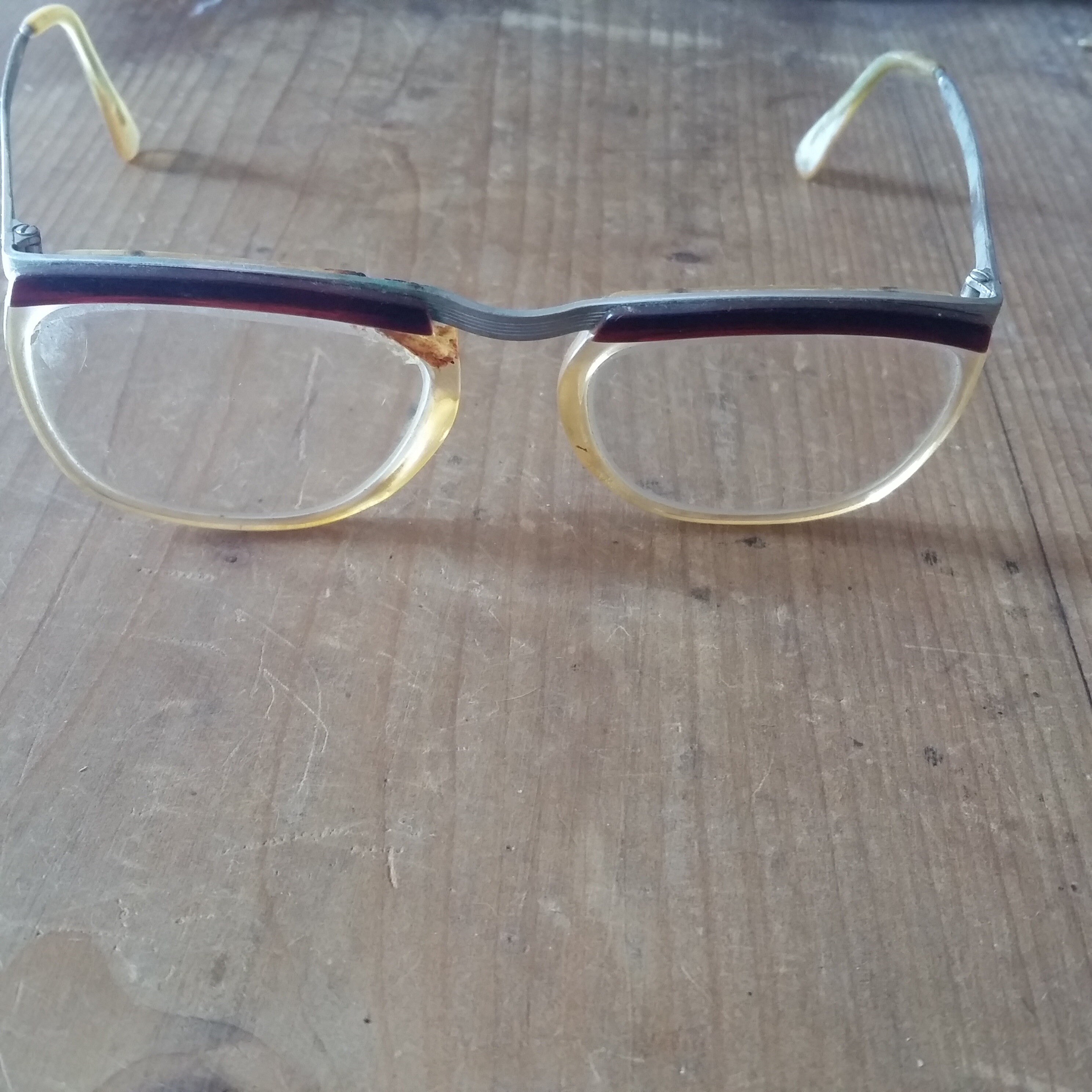 1950s VINTAGE READING EYEGLASSES From France. Mid Century Eye Wear ...