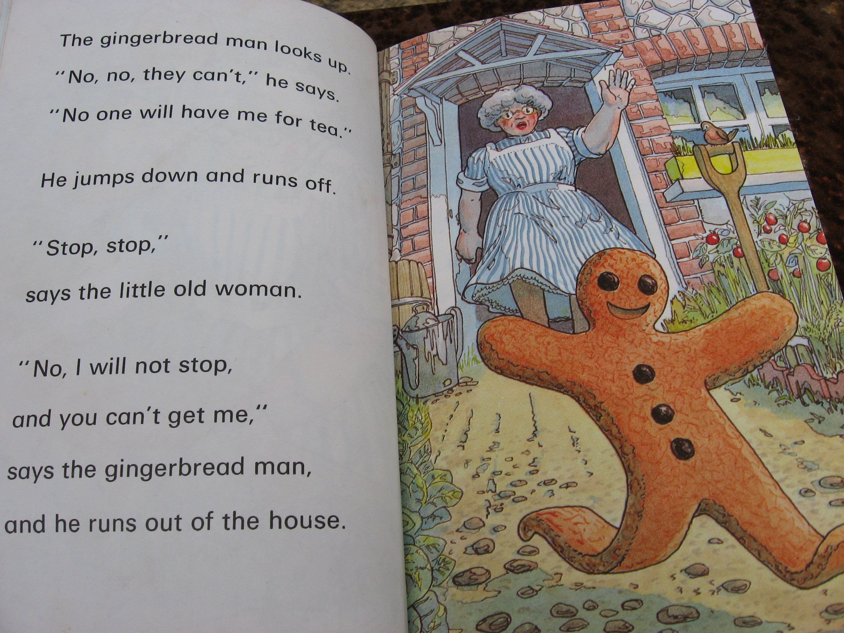 Gingerbread Man Book