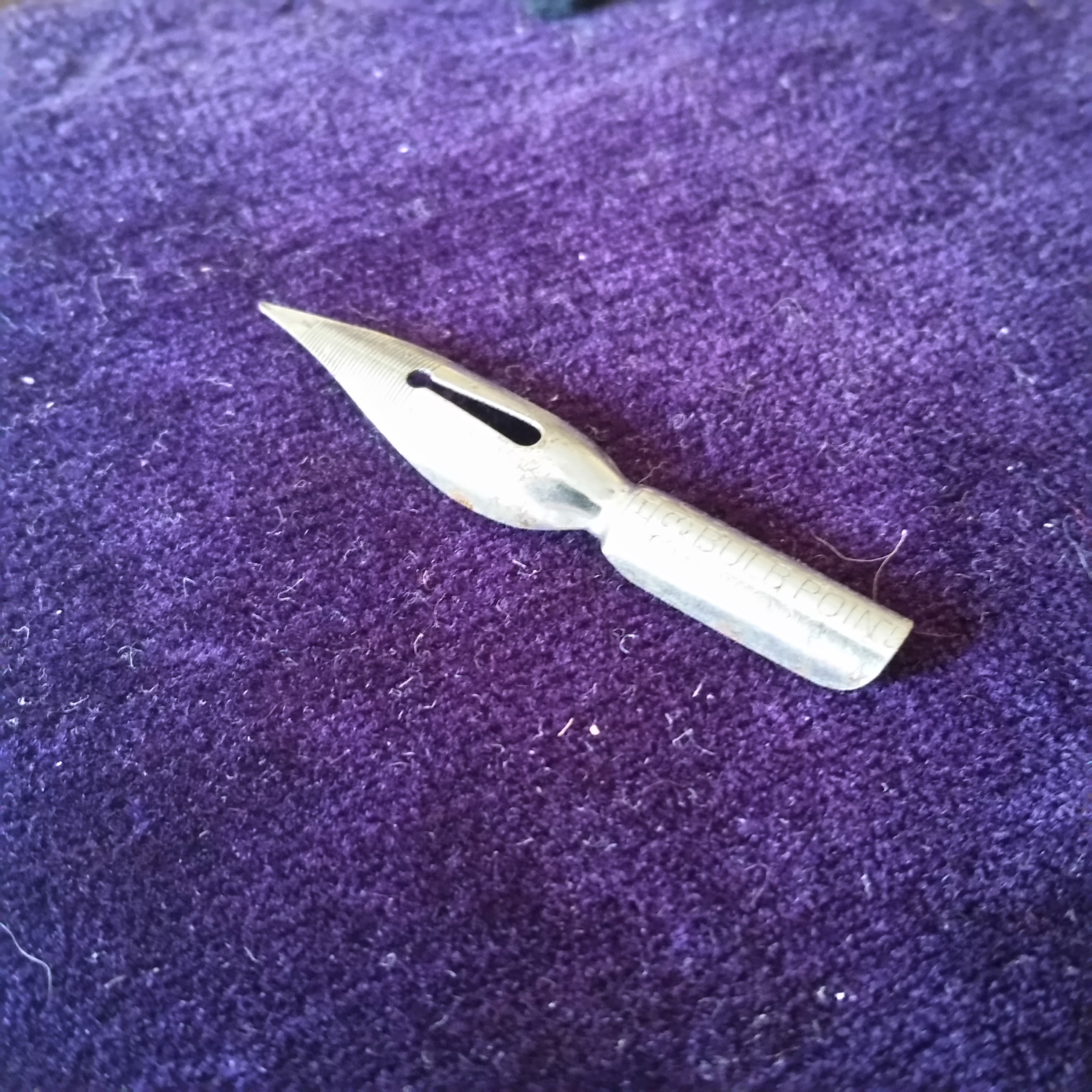 Eagle Pencil Co Bulb Point Pen Nib for Dipping Ink Pen. Edwardian ...