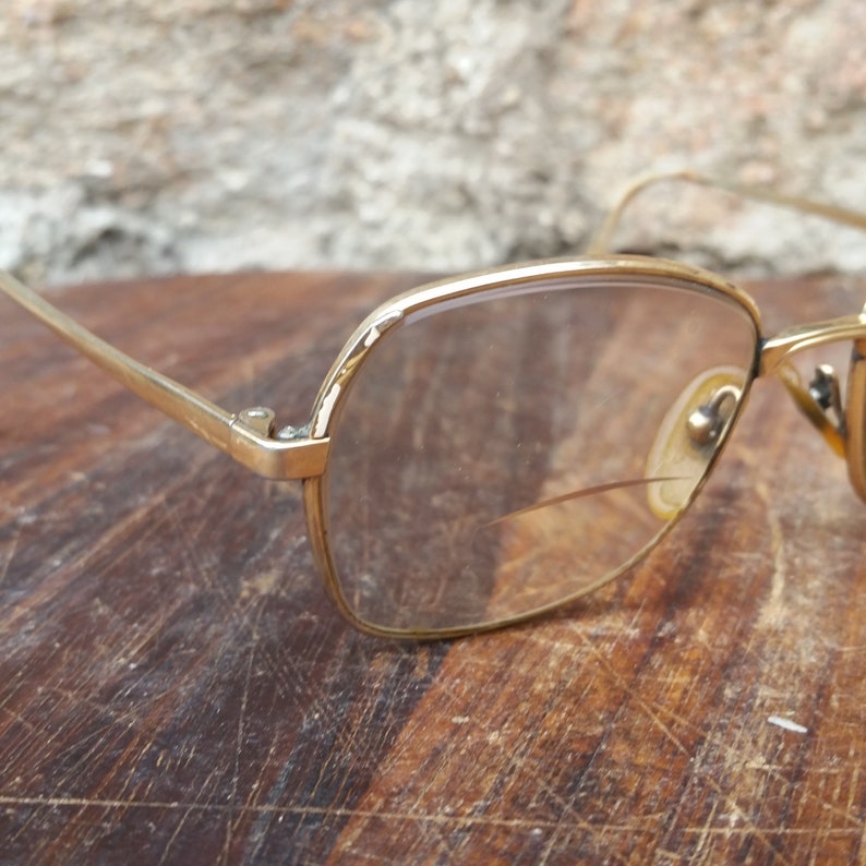 Vintage FRENCH BOURGEOIS EYEGLASSES With Aviator Style Boho - Etsy