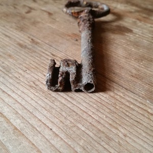 Antique FRENCH RUSTY KEY for Front Door of House in France. Rustic ...
