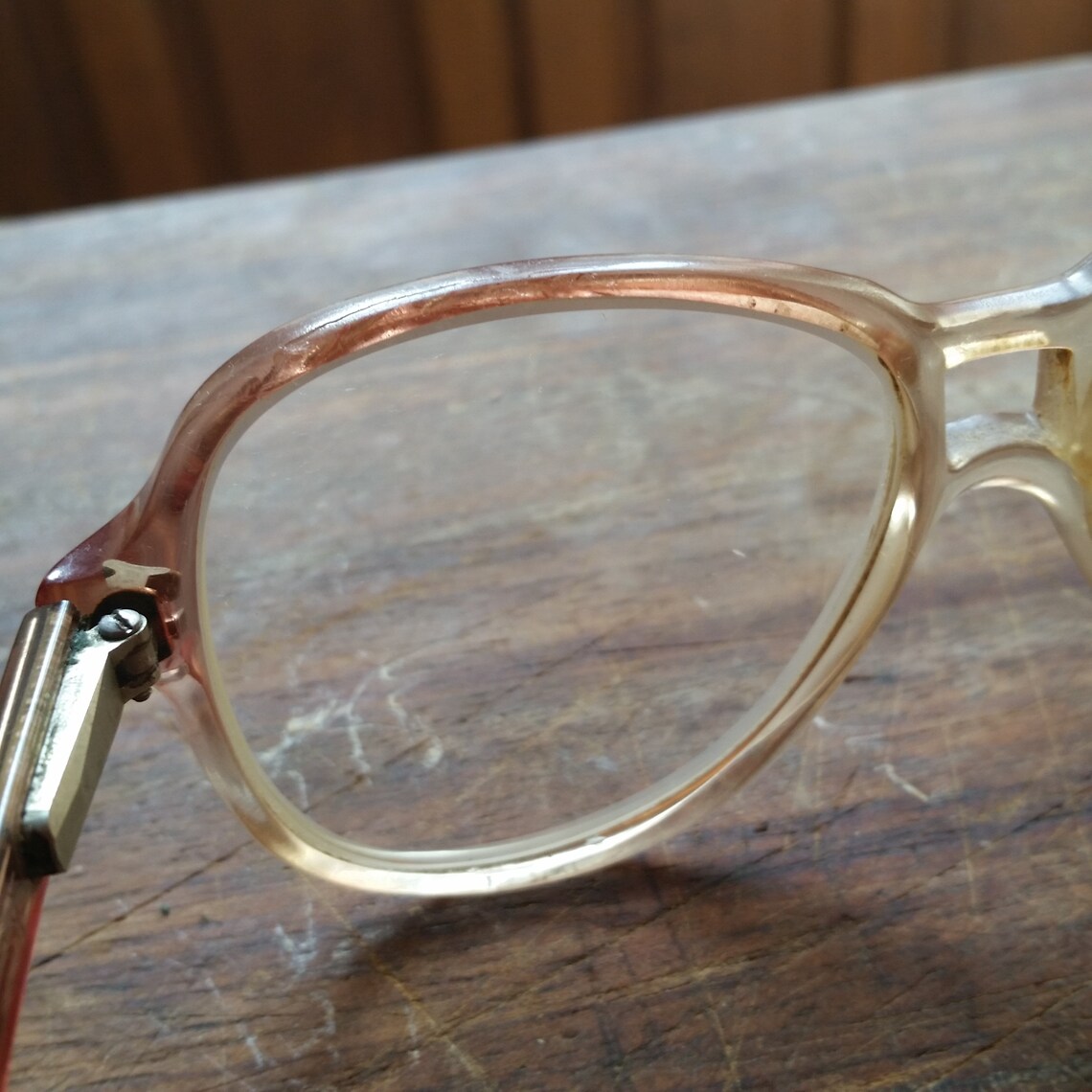 1970s LOGO PARIS EYEGLASSES French vintage boho frames in | Etsy