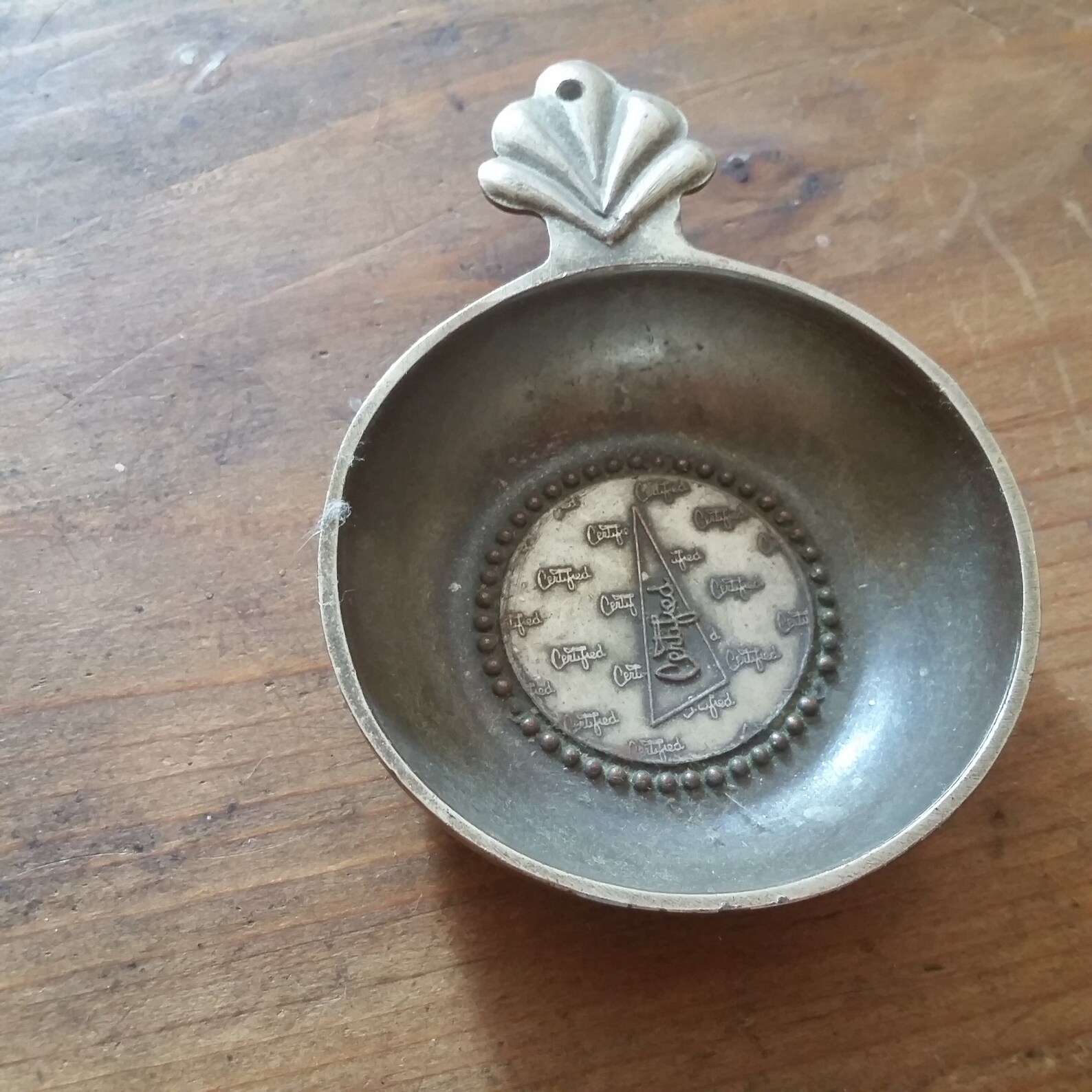 Vintage FRENCH WINE TASTEVIN With Retro Design, Says Certified, in the ...
