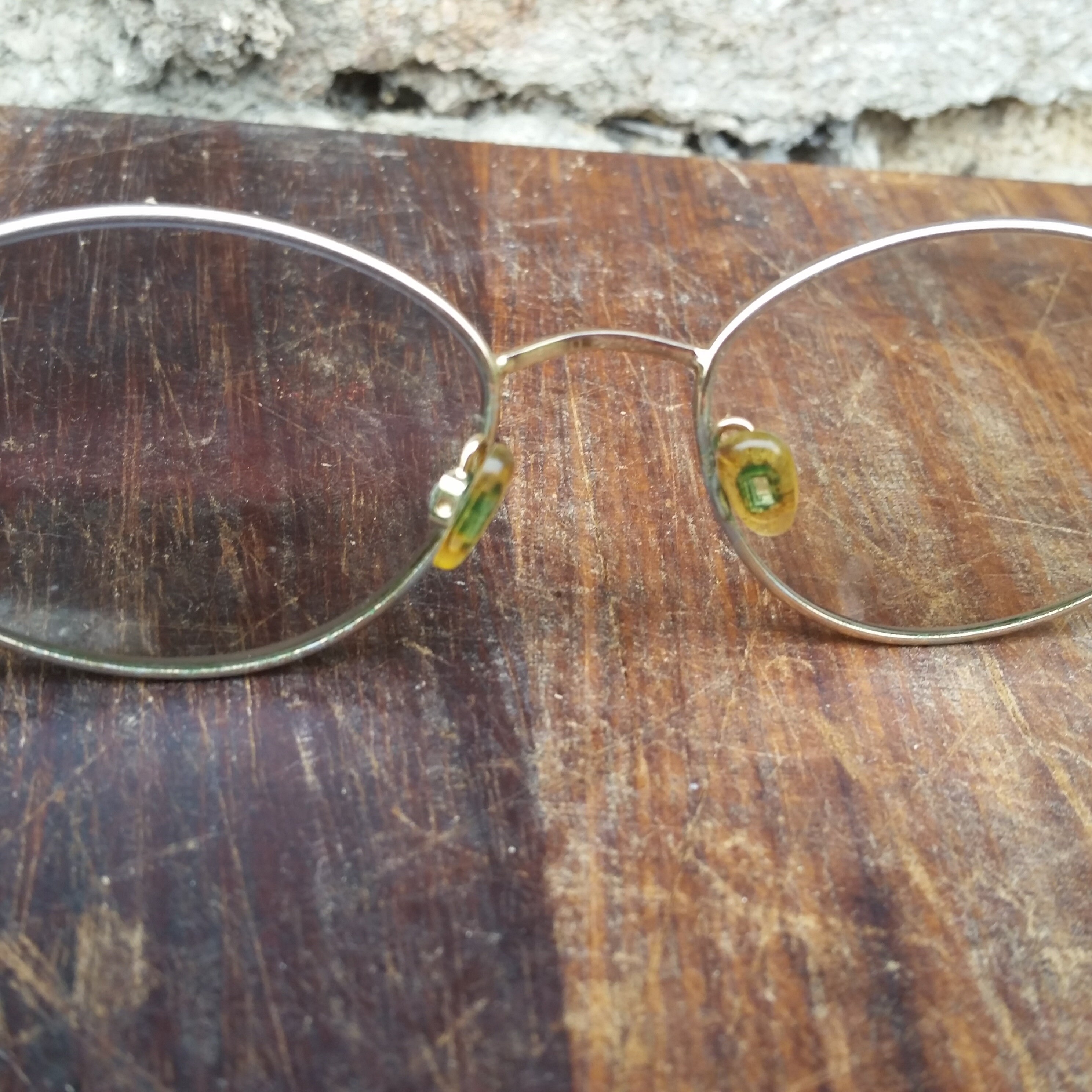 Vintage FRENCH READING EYEGLASSES by Moderato, in Boho Chic Style Gold ...