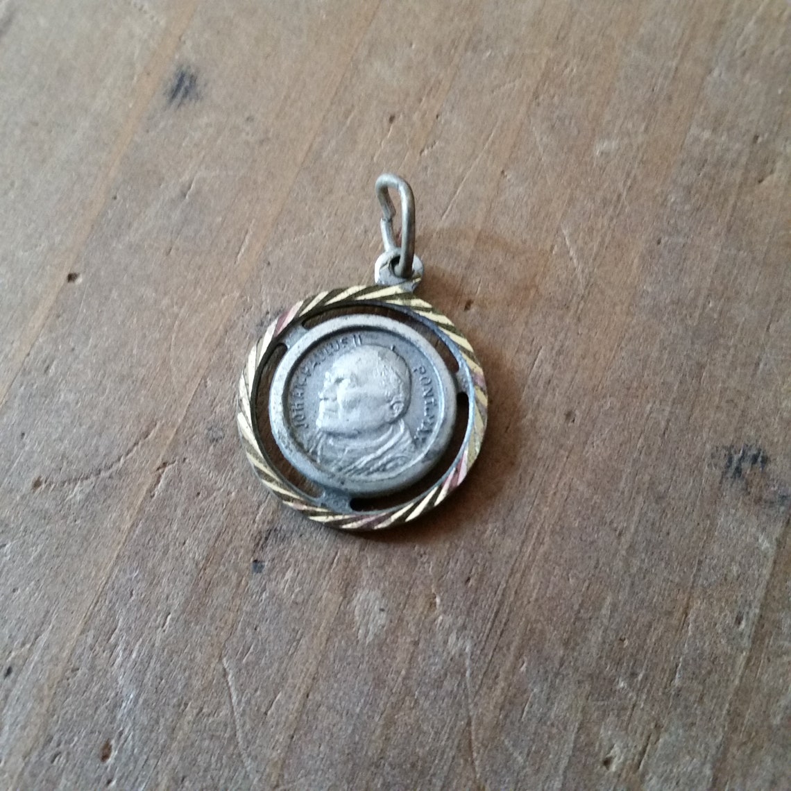 1980s POPE John Paul II Prayer Medal With Saint Peter's Square at the ...