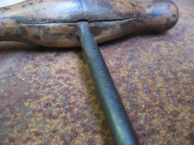 1940s HAND DRILL TOOL Vintage Auger With Wood Handle and - Etsy