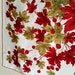 1950s AUTUMN VINTAGE SCARF of Fall Foliage Leaves and - Etsy