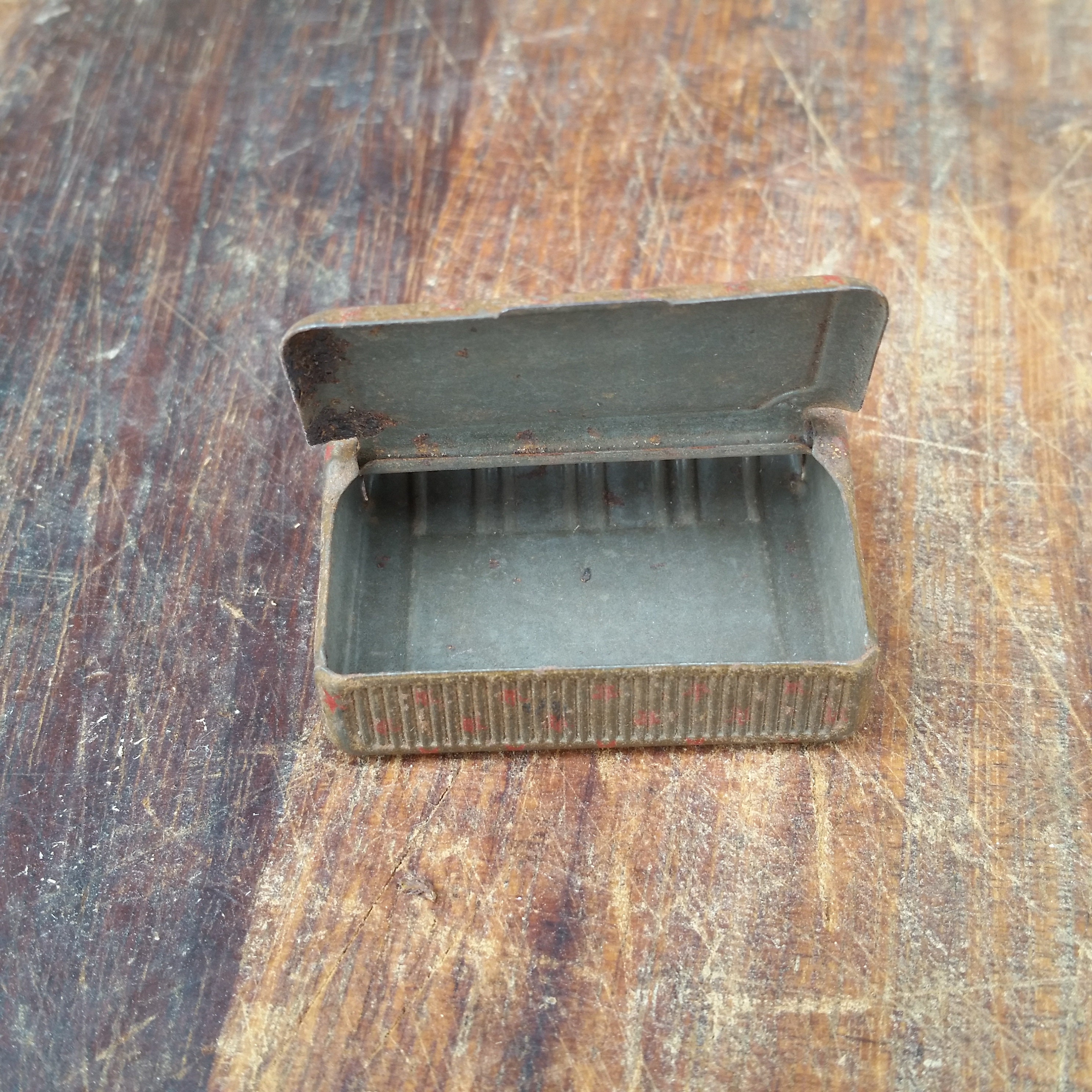 Antique FRENCH MATCH BOX Tin Book Shaped With Striker Plate. - Etsy