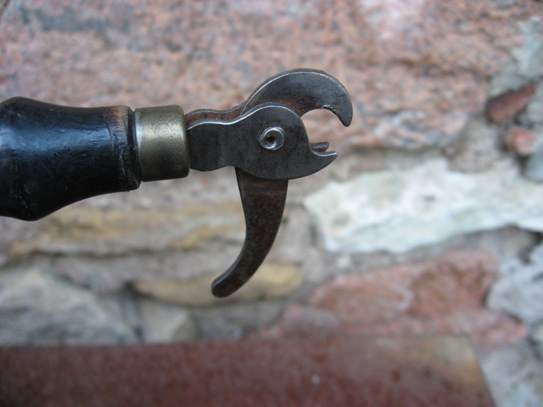 1880s UPHOLSTERY TACK PULLER. Rare Antique Leather Nail Head Grip Lever ...