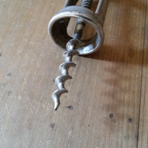 Antique FRENCH PROPELLER CORKSCREW, Perille Fly Nut Design. Functioning ...
