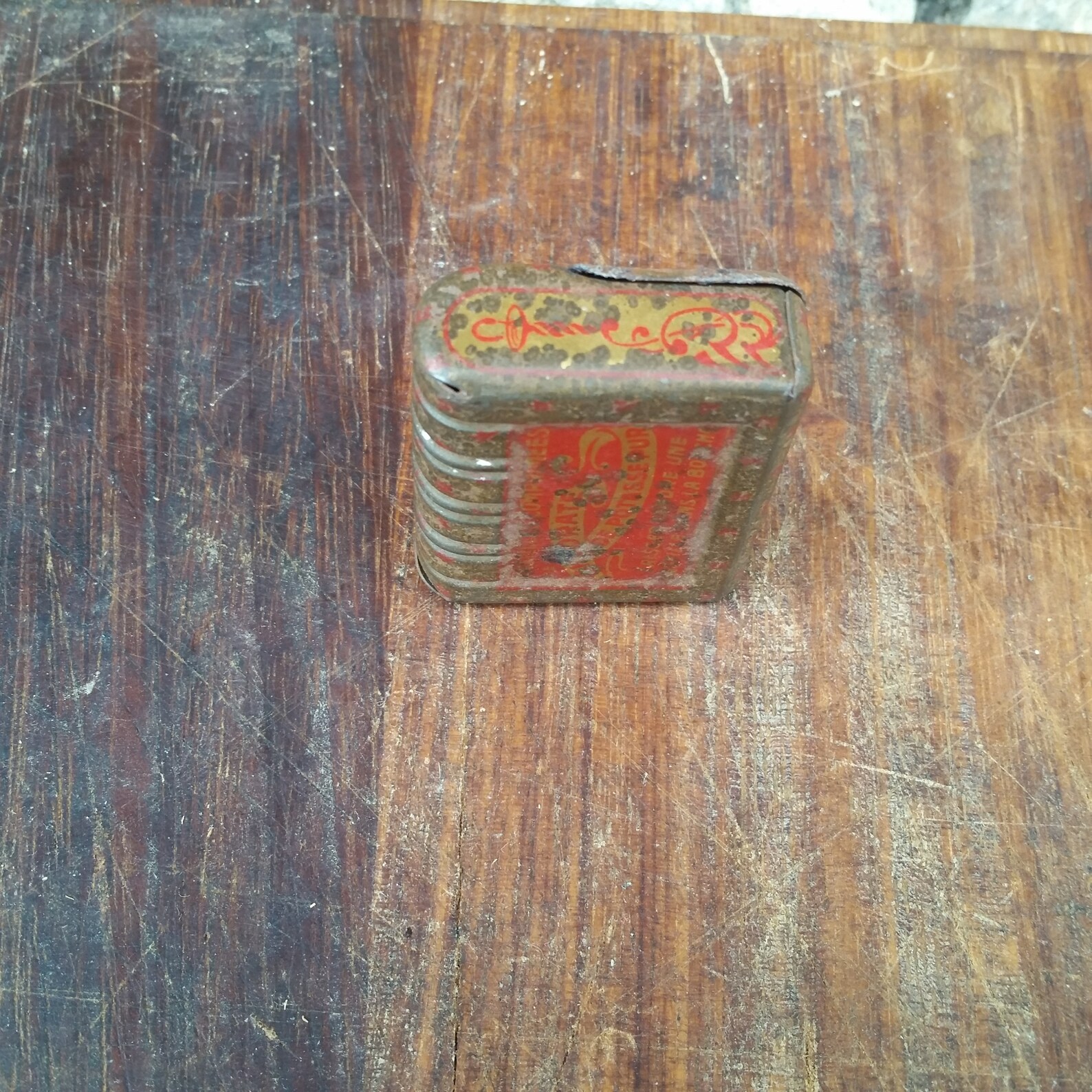 Antique FRENCH MATCH BOX Tin Book Shaped With Striker Plate. - Etsy