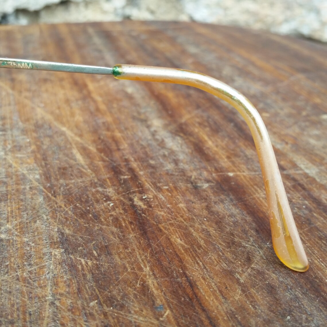 Vintage FRENCH READING EYEGLASSES by Moderato, in Boho Chic Style Gold ...