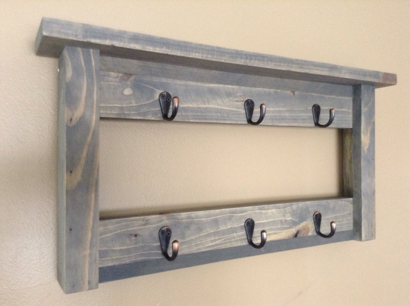 Farmhouse Mug Rack Small Coffee Mug Rack Small Cup Holder - Etsy