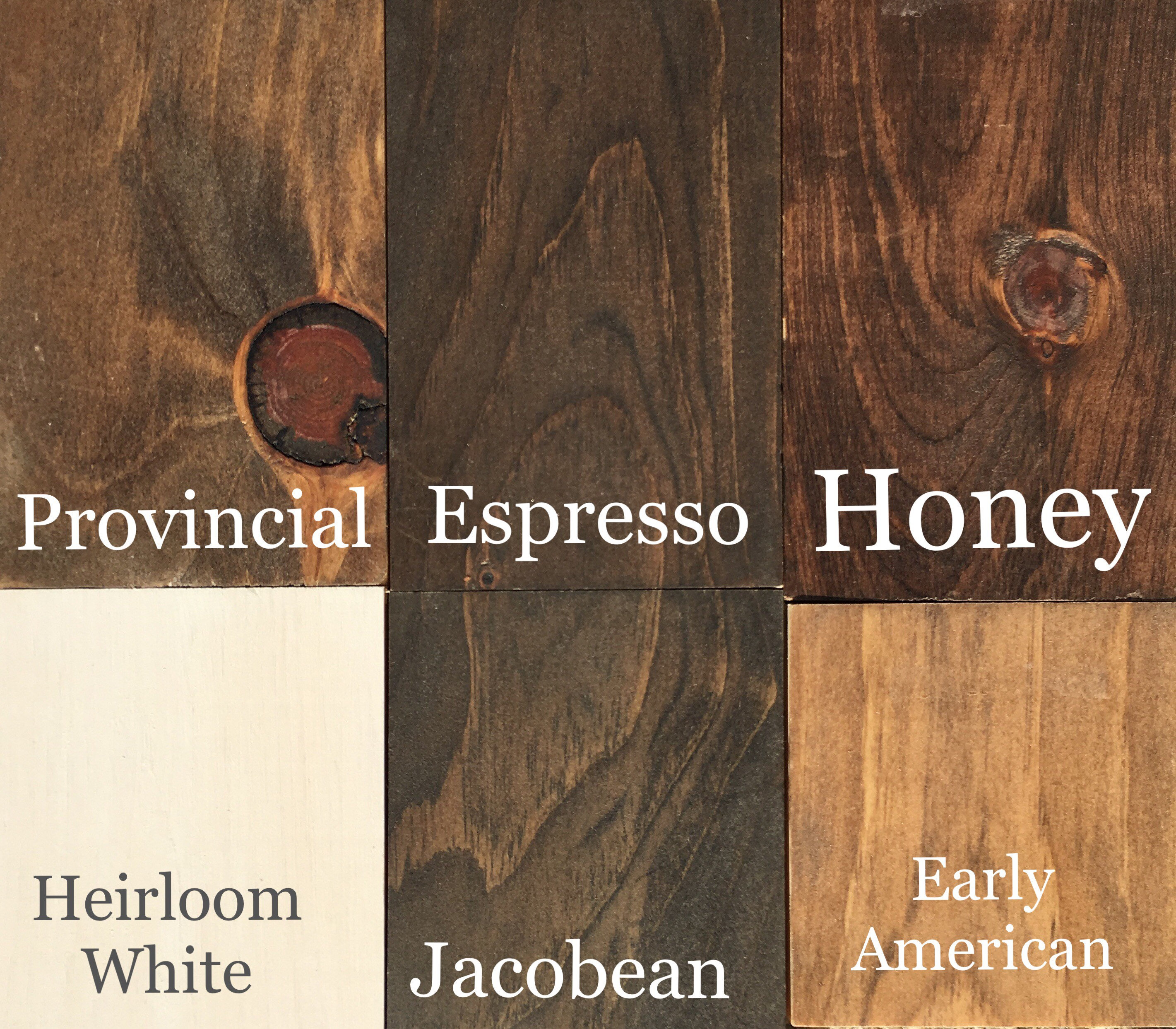 Stain Samples | Example Finishes | Samples | Swatches | Home Decor ...