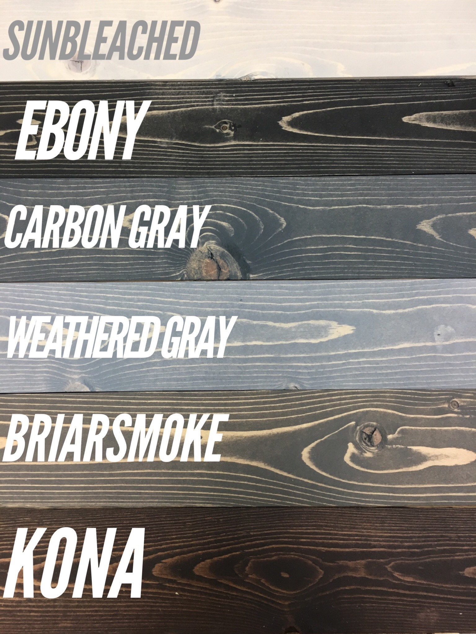 Stain Samples | Example Finishes | Samples | Swatches | Home Decor ...