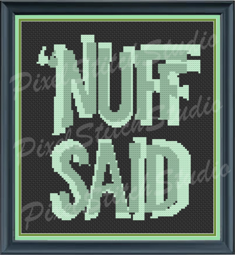 Nuff Said Enough is Enough Drop the Mic Techie Subversive - Etsy