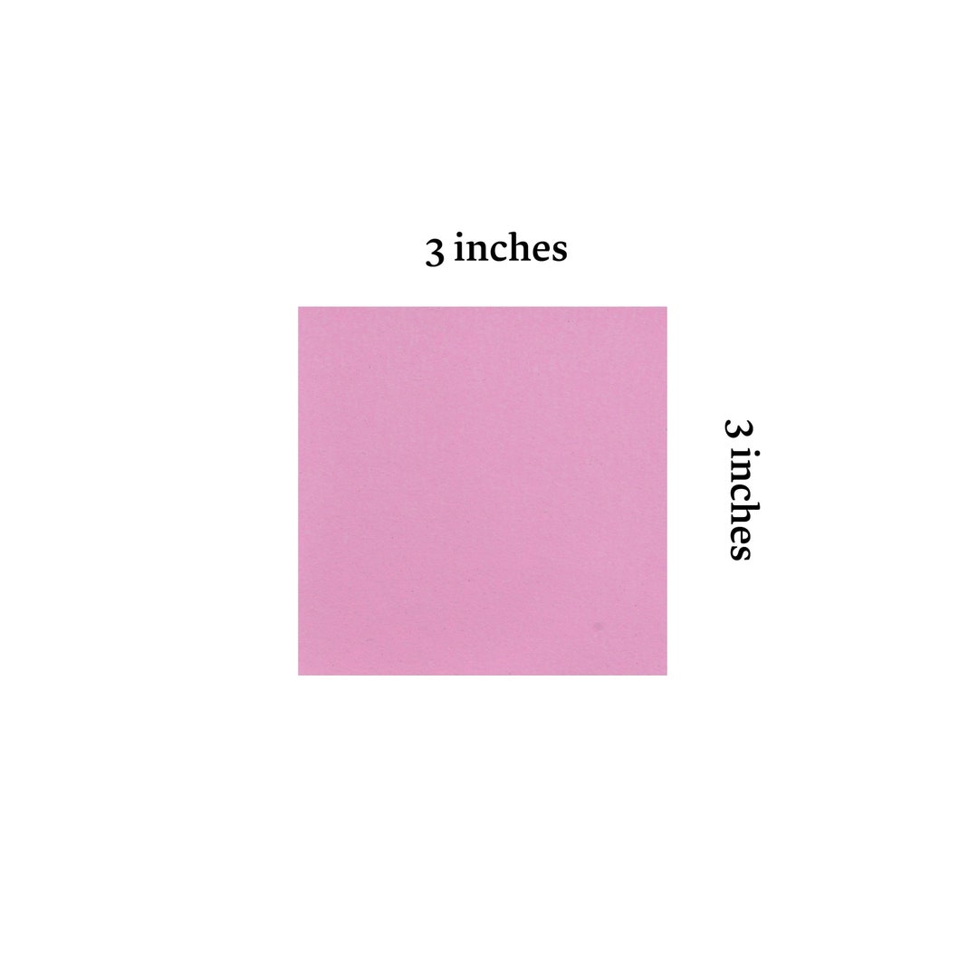 100 Origami Paper Sheets 3x3 Inches Square Paper Pack for Folding ...