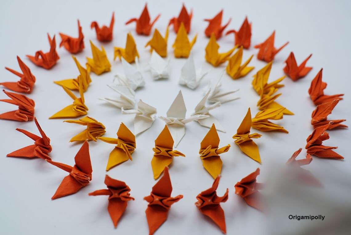 100 Origami Paper Crane for Sale 1.5 Inch Origami Cranes - Etsy