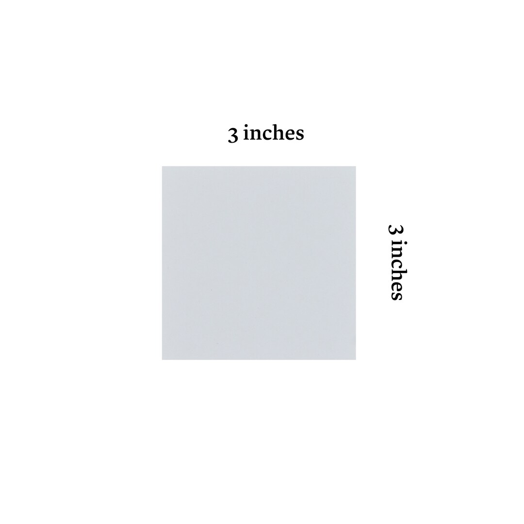 100 White Origami Paper Sheets 3x3 Inches Square Paper Pack for Folding ...